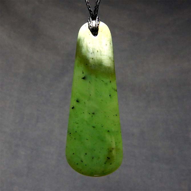 Marsden Jade drop pendant | Wayne Costar Jade Carver